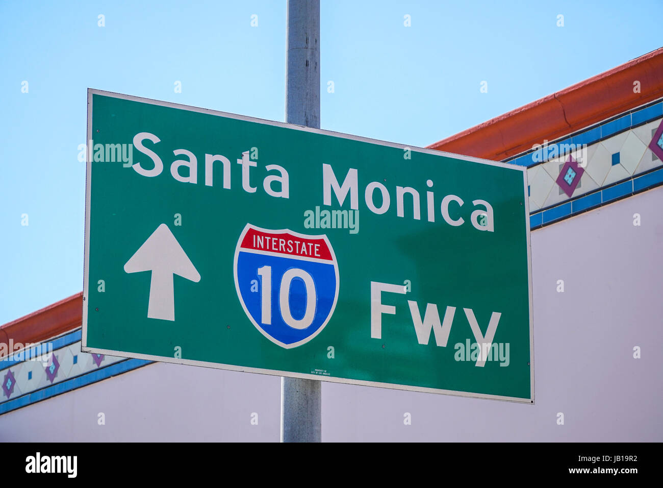 Santa monica freeway hi-res stock photography and images - Alamy