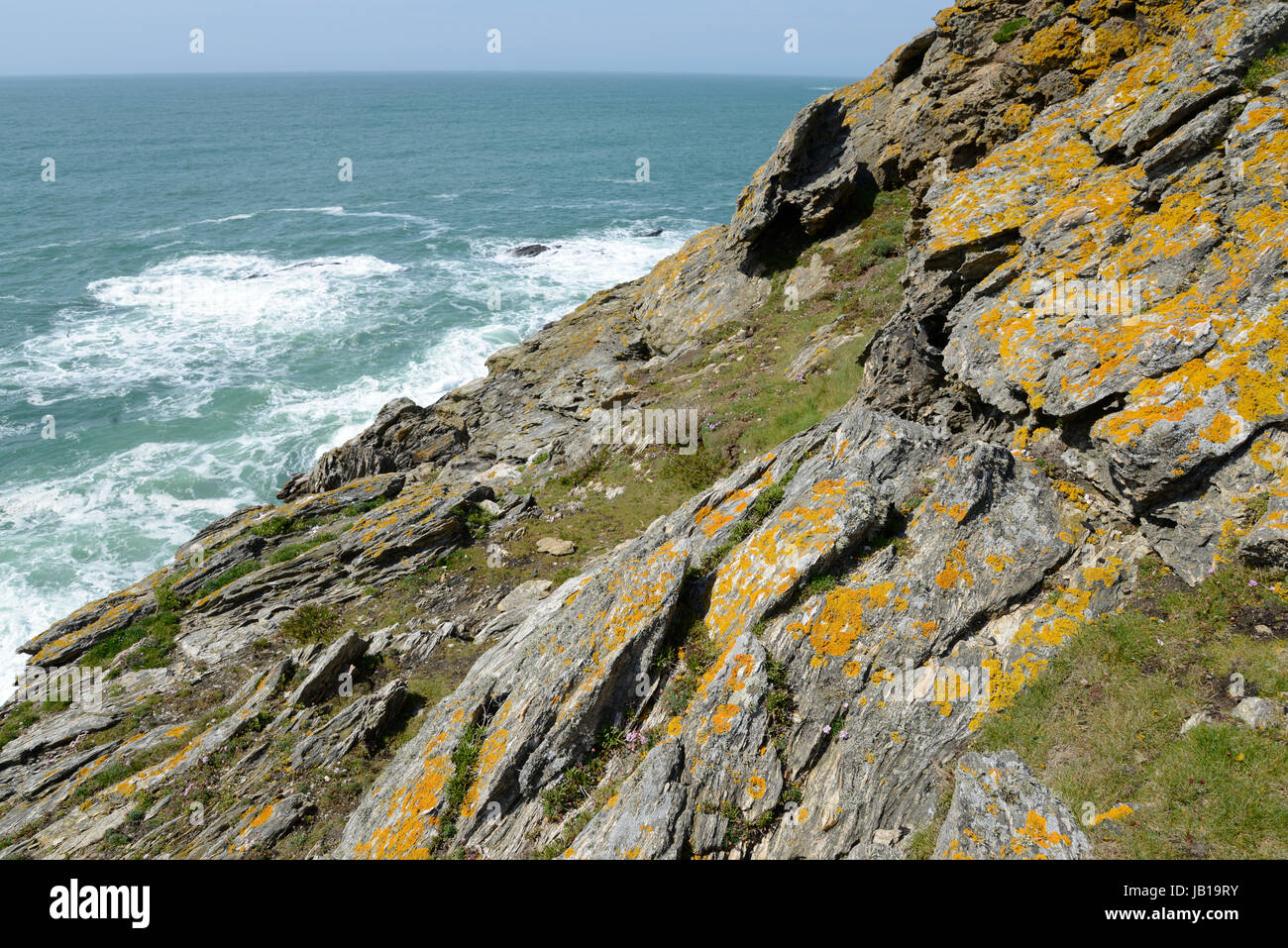 Ile de Groix, Bretagne, trou de l'enfer, ile de groix, insel, Bretagne ...