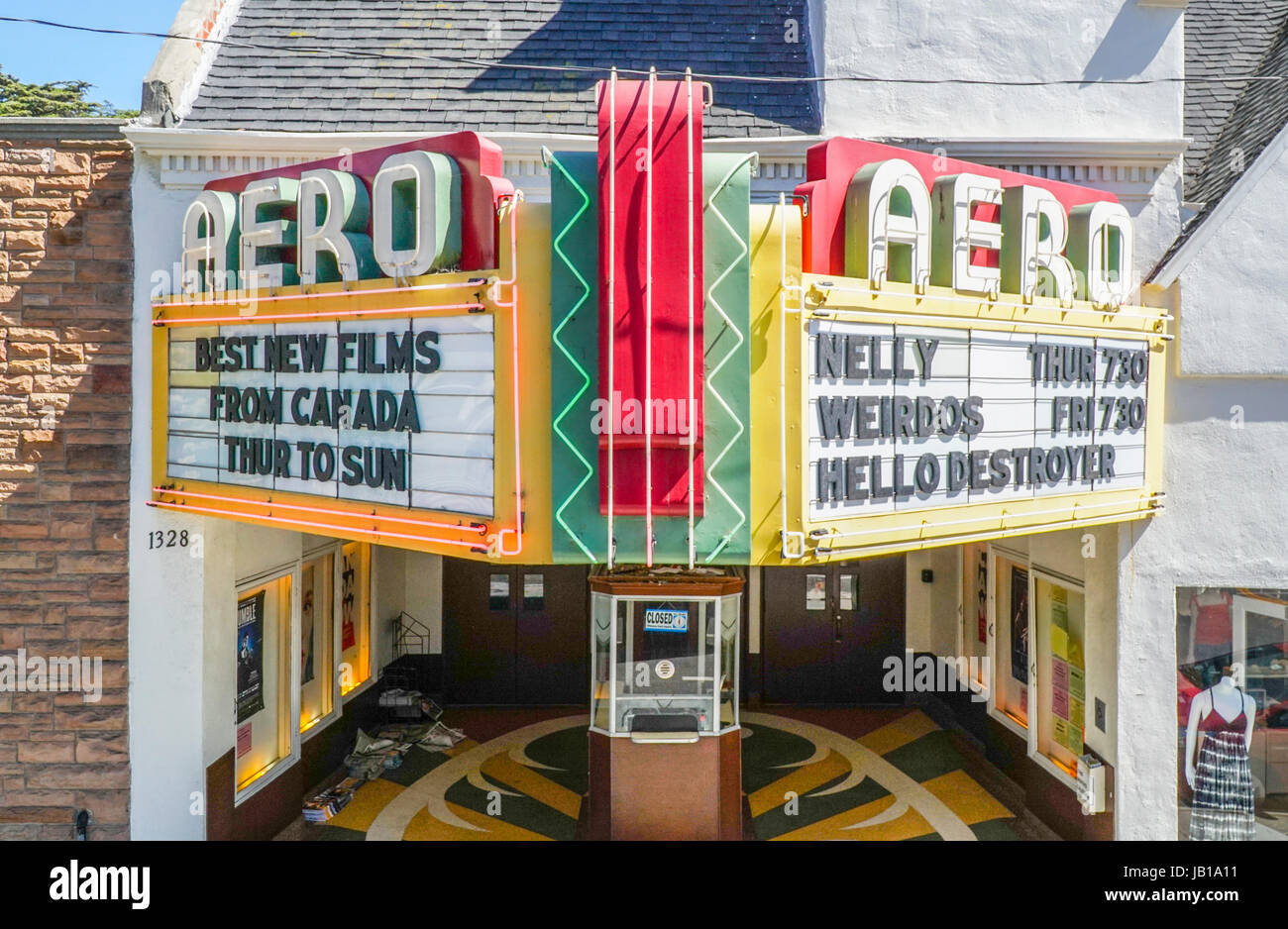 Small movie theater in Santa Monica - The Aero Cinema - LOS ANGELES ...