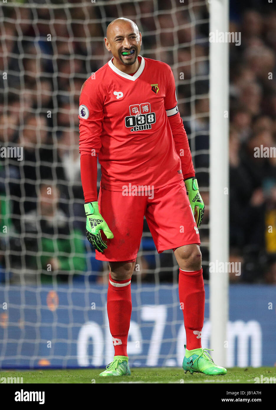 Watford goalkeeper Heurelho Gomes Stock Photo - Alamy
