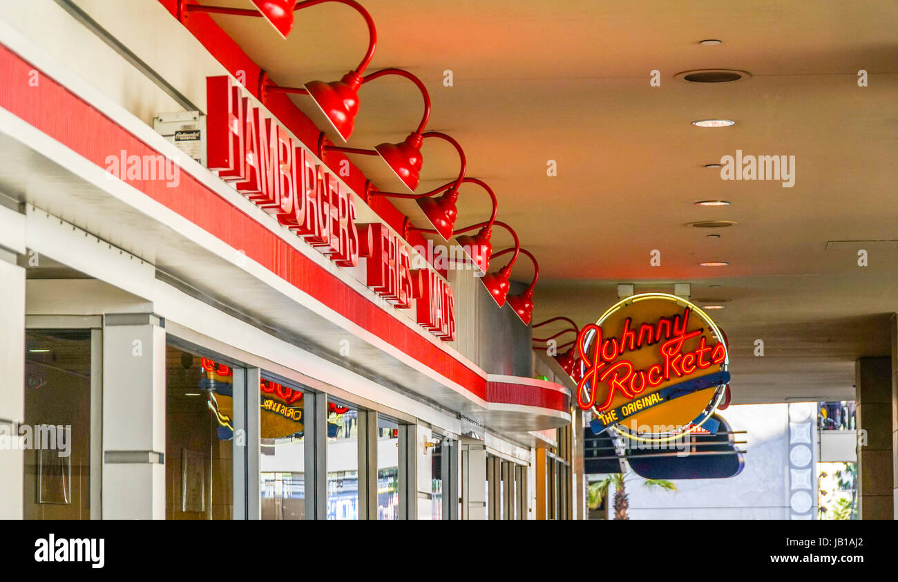 Johnny rockets restaurant hi-res stock photography and images - Alamy