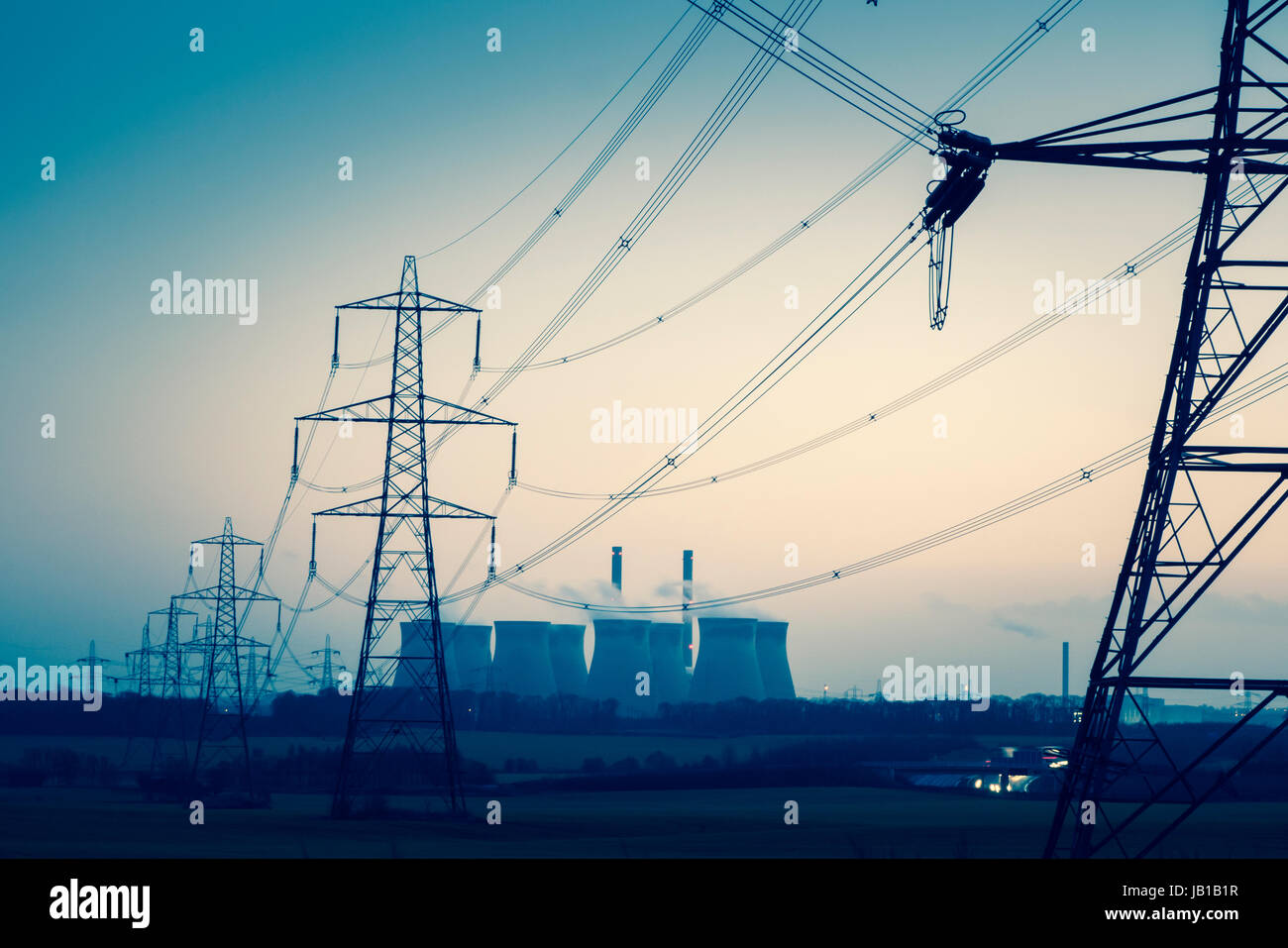 Ferrybridge Power Station Yorkshire England Stock Photo - Alamy