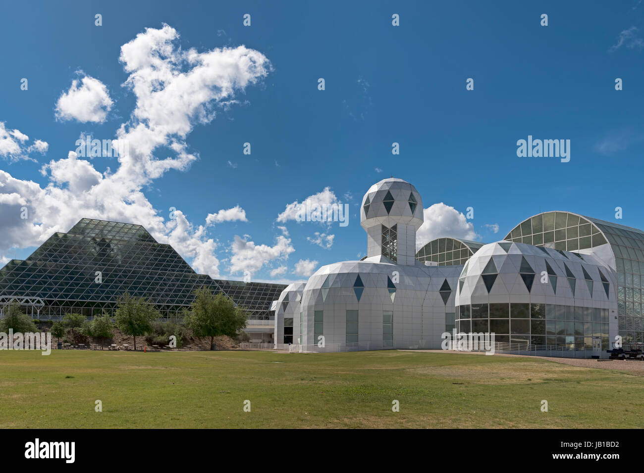 Biosphere 2, self-sustaining ecosystem, Oracle, Arizona, USA Stock ...