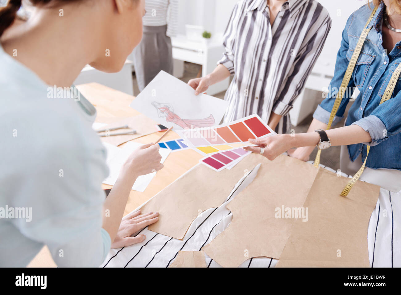 Choosing colour hi-res stock photography and images - Alamy