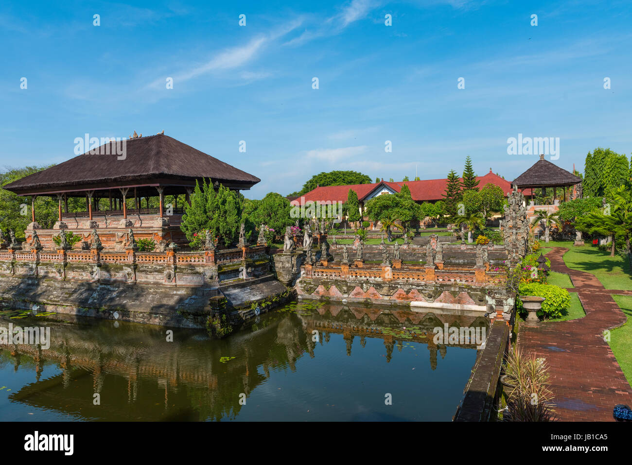 Royal Courts of Justice Compound, Bali Indonesia Stock Photo - Alamy