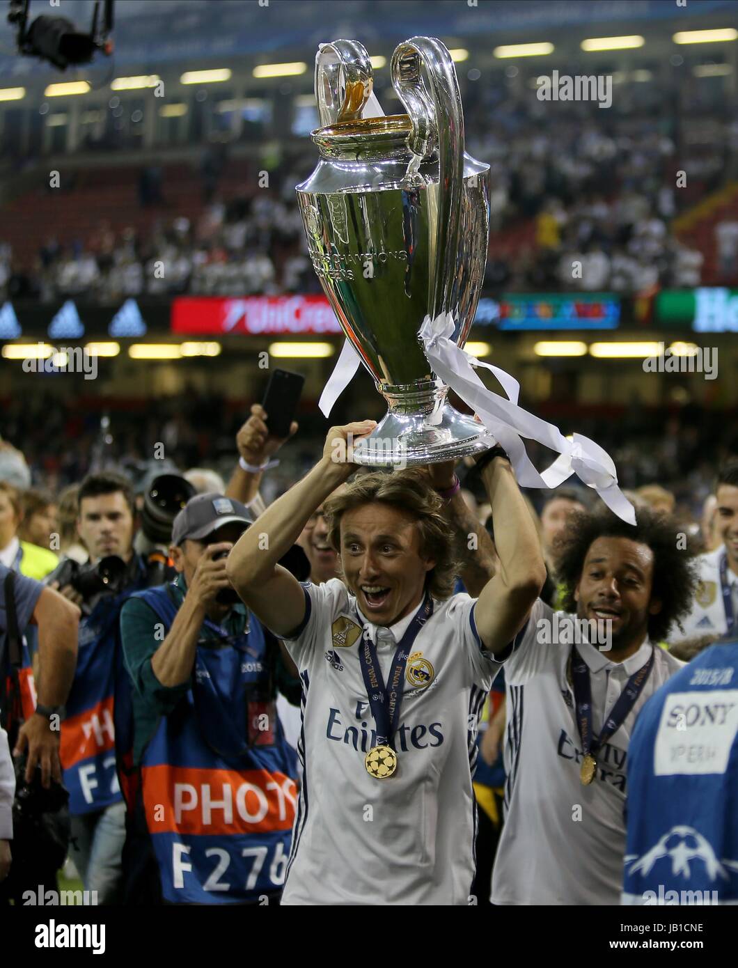 LUKA MODRIC JUVENTUS V REAL MADRID NATIONAL STADIUM CARDIFF WALES 03 ...