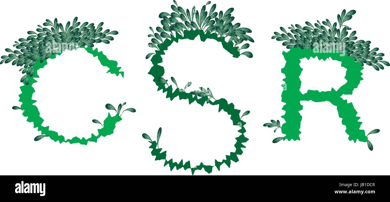 Business Concepts, CSR Abbreviation or Corporate Social Responsibility ...