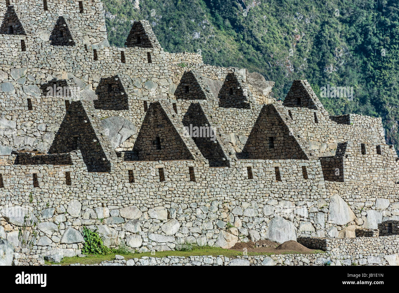Palace of the princess Machu Picchu, Incas ruins in the peruvian Andes ...