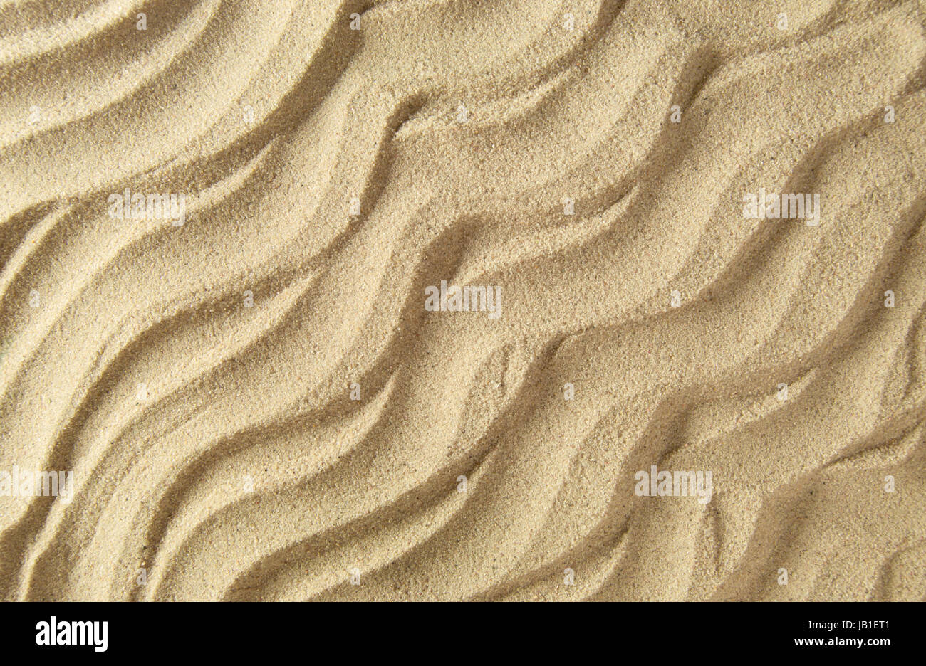 Textured beach sand ridges close up Stock Photo - Alamy