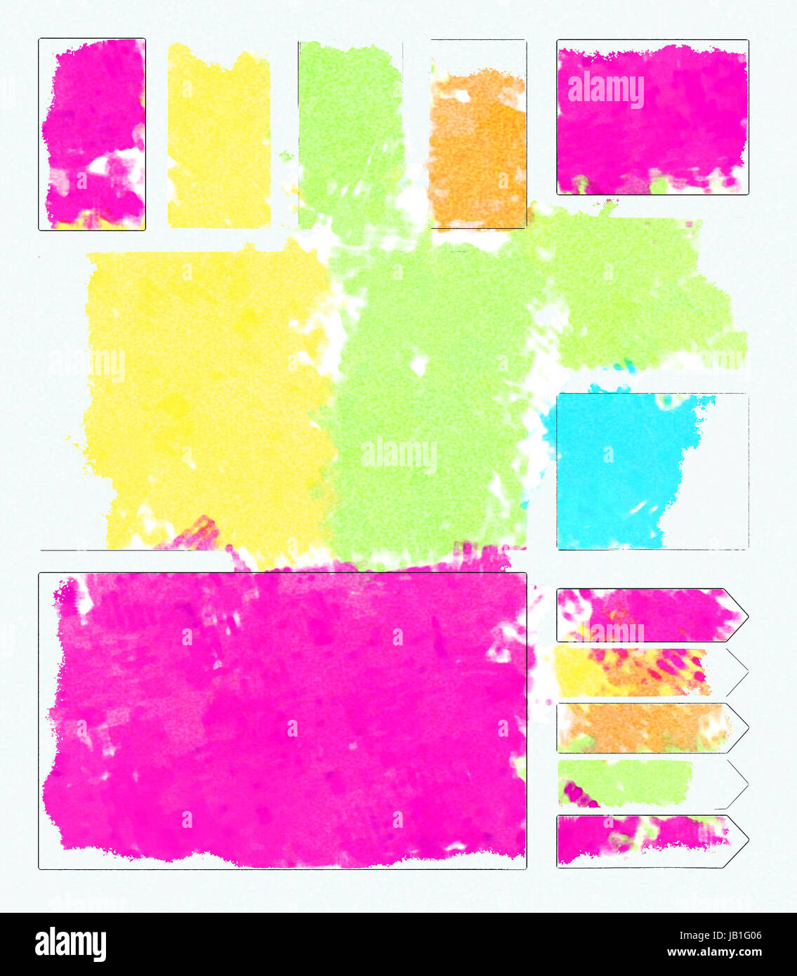 Cube mosaic hi-res stock photography and images - Alamy