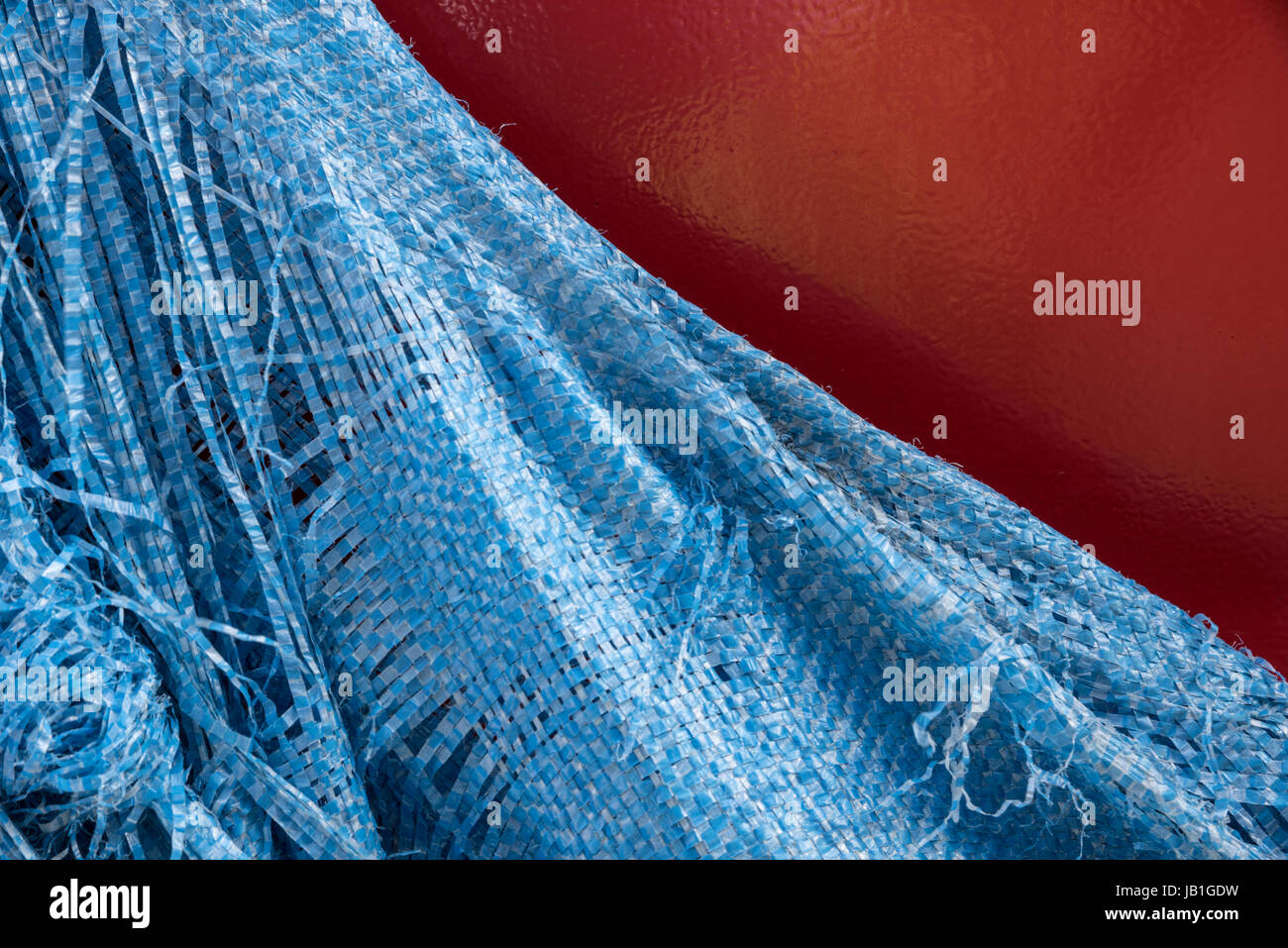 Blue netting hi-res stock photography and images - Alamy