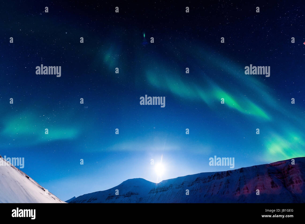 Svalbard Polar Night Stock Photos & Svalbard Polar Night Stock Images ...