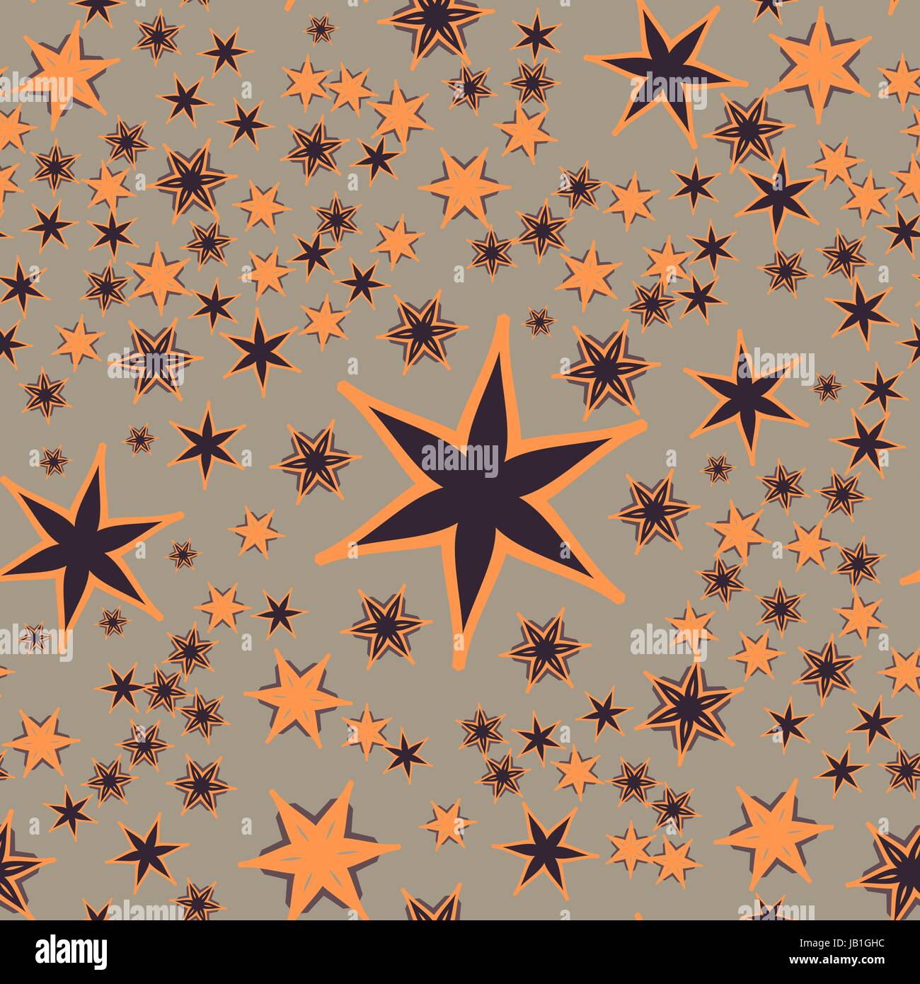 Seamless Stars Print Stock Vector Image & Art - Alamy