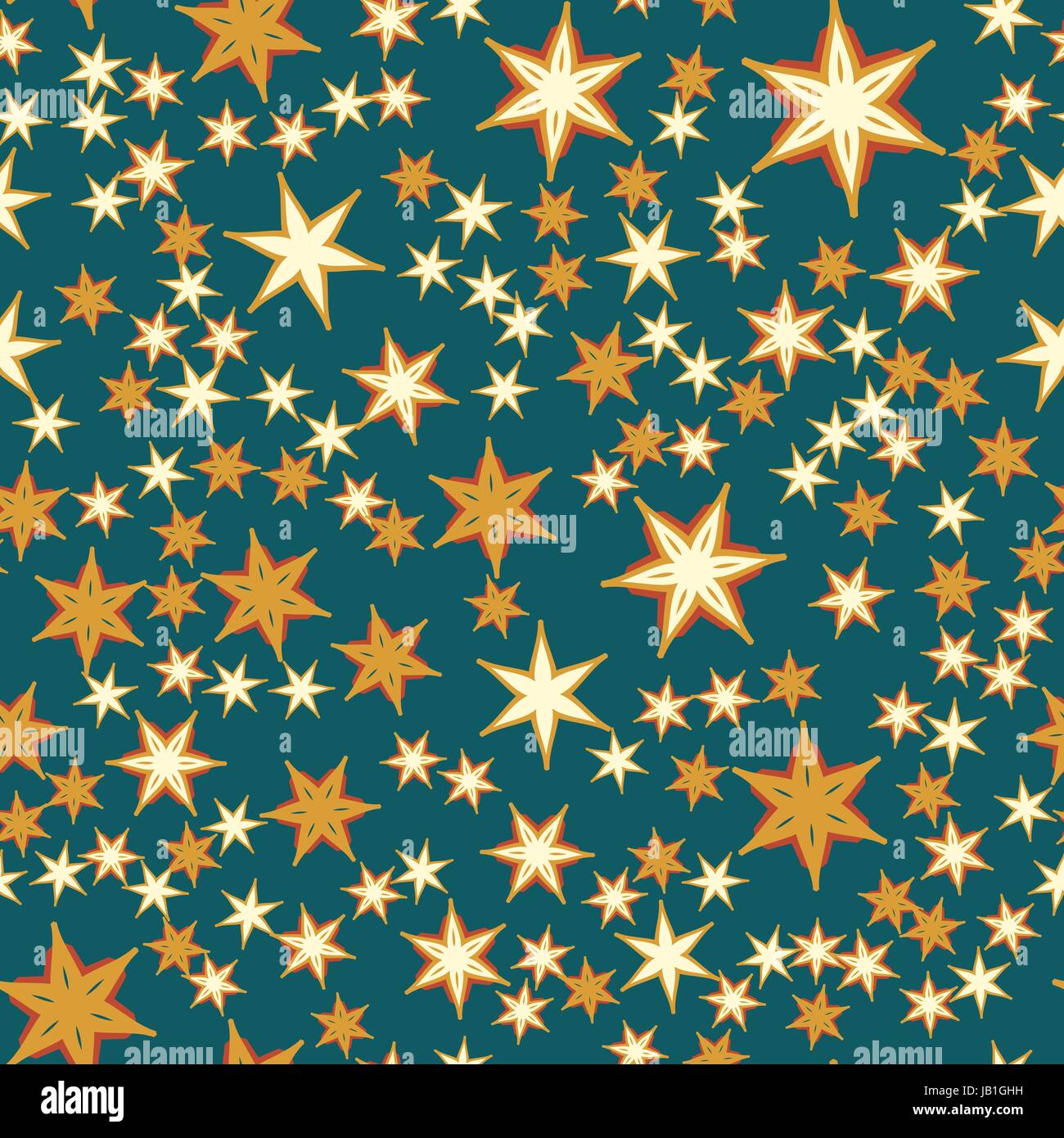 Many Stars Seamless Print Stock Vector Image & Art - Alamy