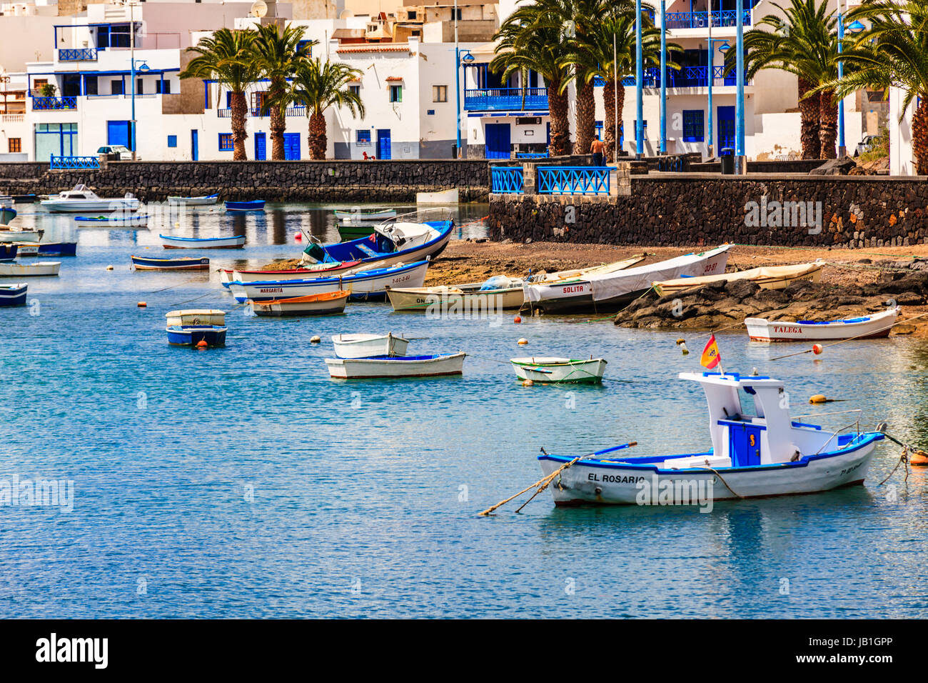 Lanzarote arrecife marina canary islands hi-res stock photography and ...