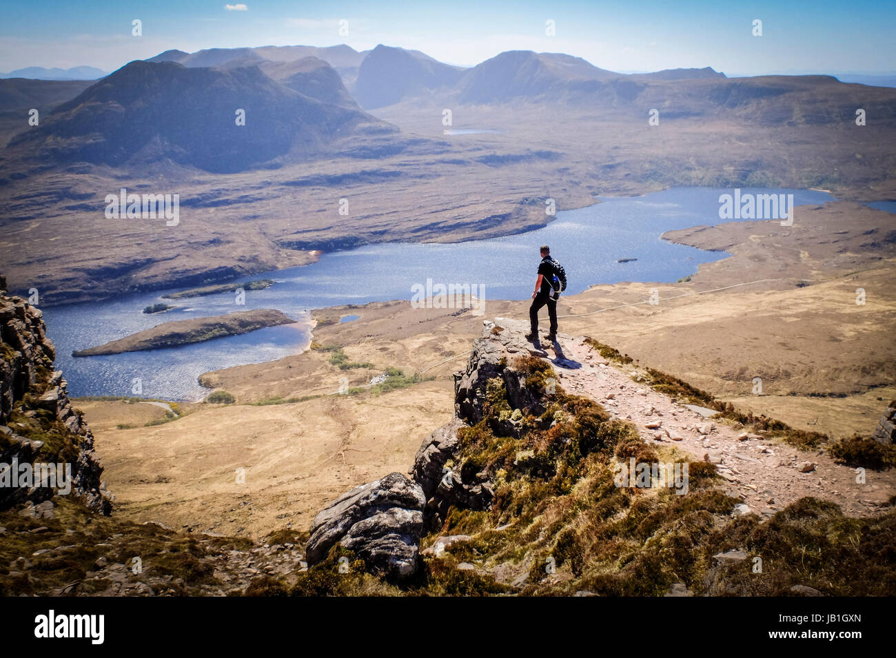 Inverpolly forest hi-res stock photography and images - Alamy