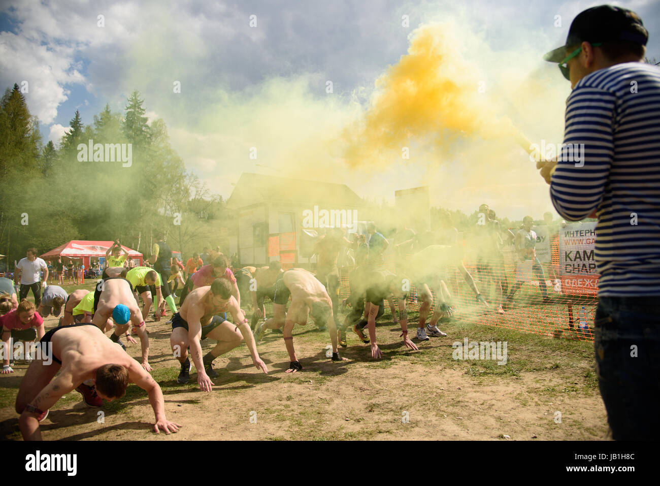 Overcoming natural obstacles hi-res stock photography and images - Alamy