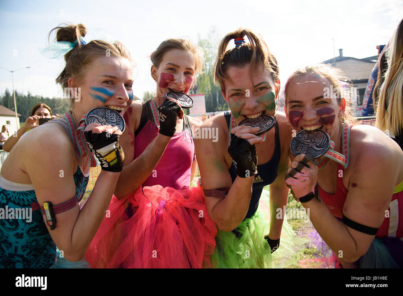 Overcoming natural obstacles hi-res stock photography and images - Alamy