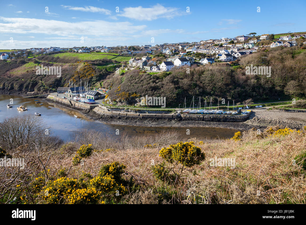 Solva, Pembrokeshire, Wales Stock Photo - Alamy
