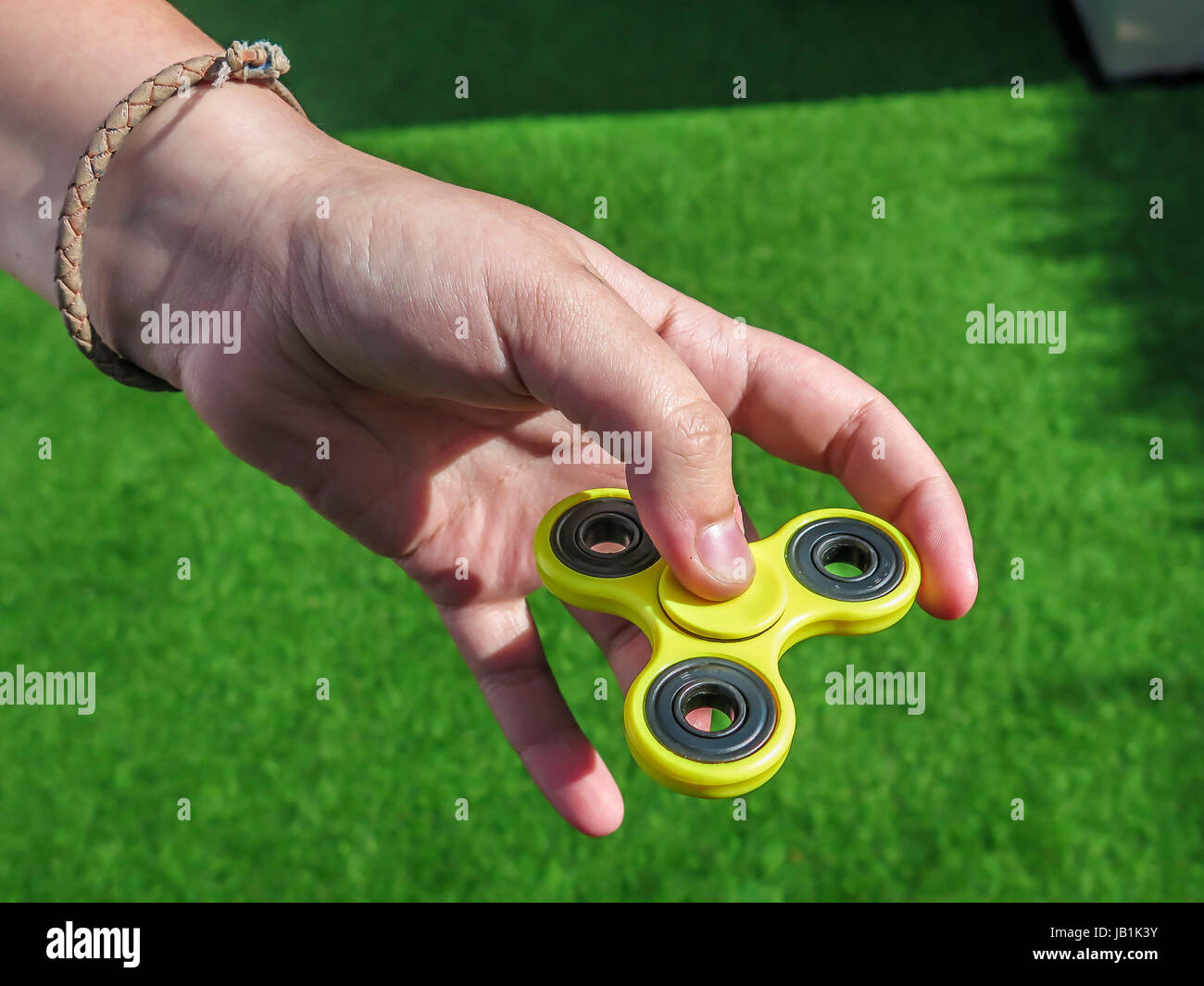 Fidget Spinner toy Stock Photo - Alamy