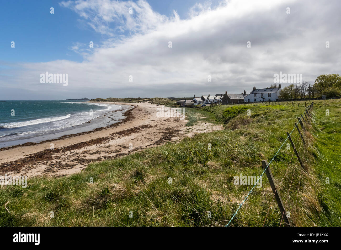 Low Newton by the Sea, Northumberland, UK Stock Photo - Alamy