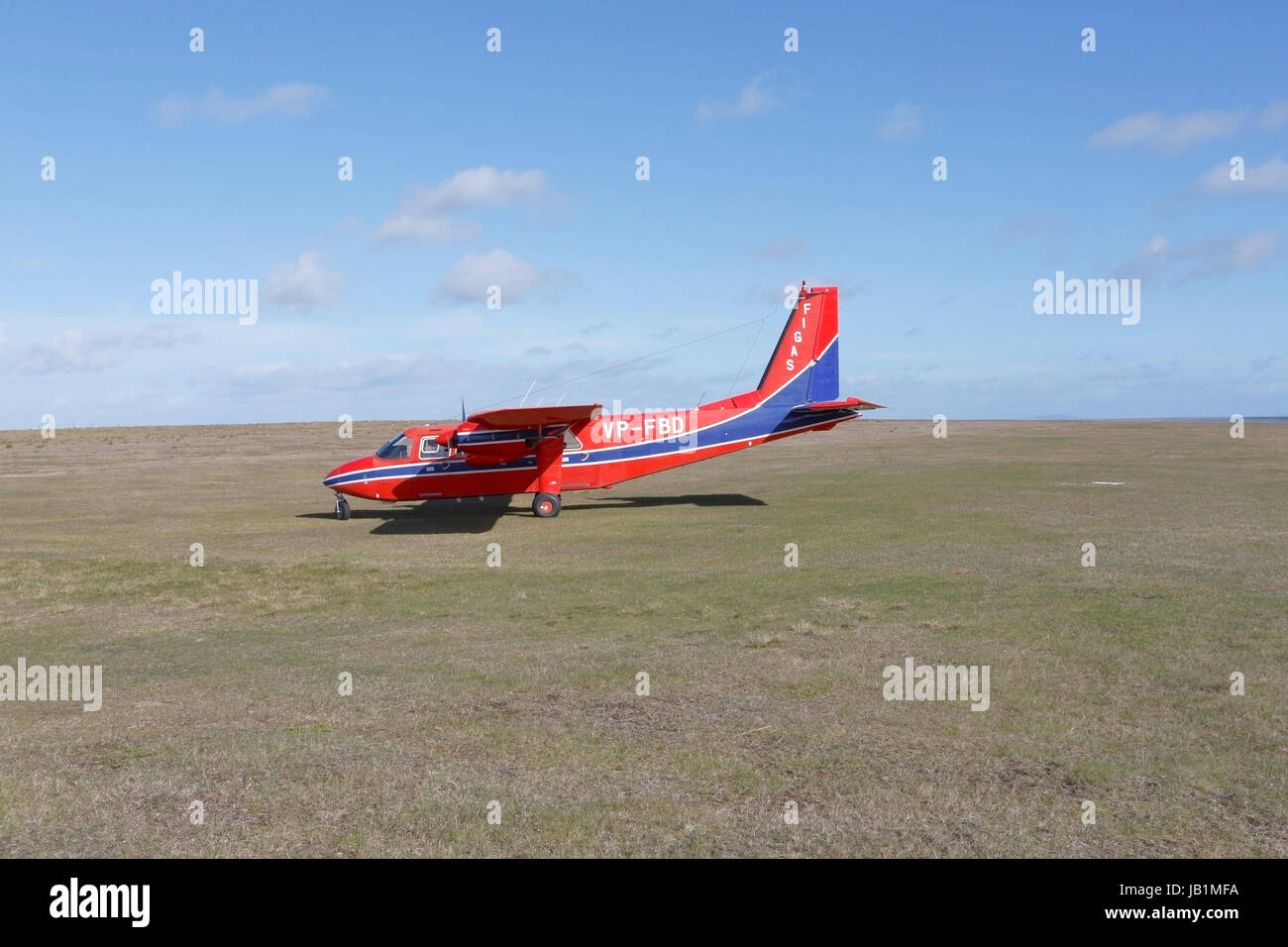 Falkland Islands Government Air Service (FIGAS) Britten-Norman Islander ...