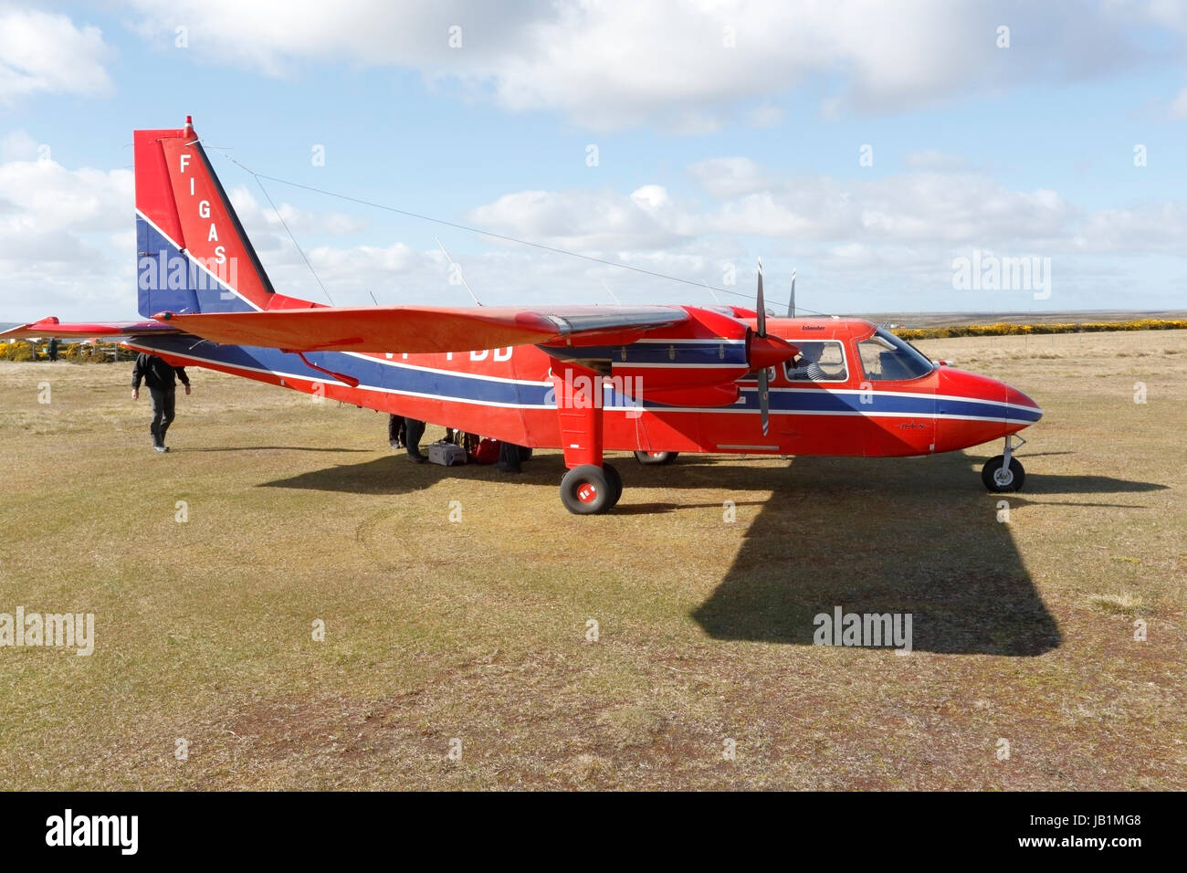 Falkland Islands Government Air Service (FIGAS) Britten-Norman Islander ...