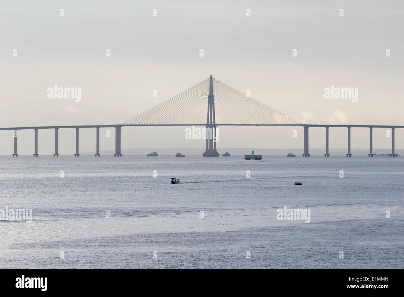 Rio Negro bridge, Manaus, Brazil Stock Photo - Alamy