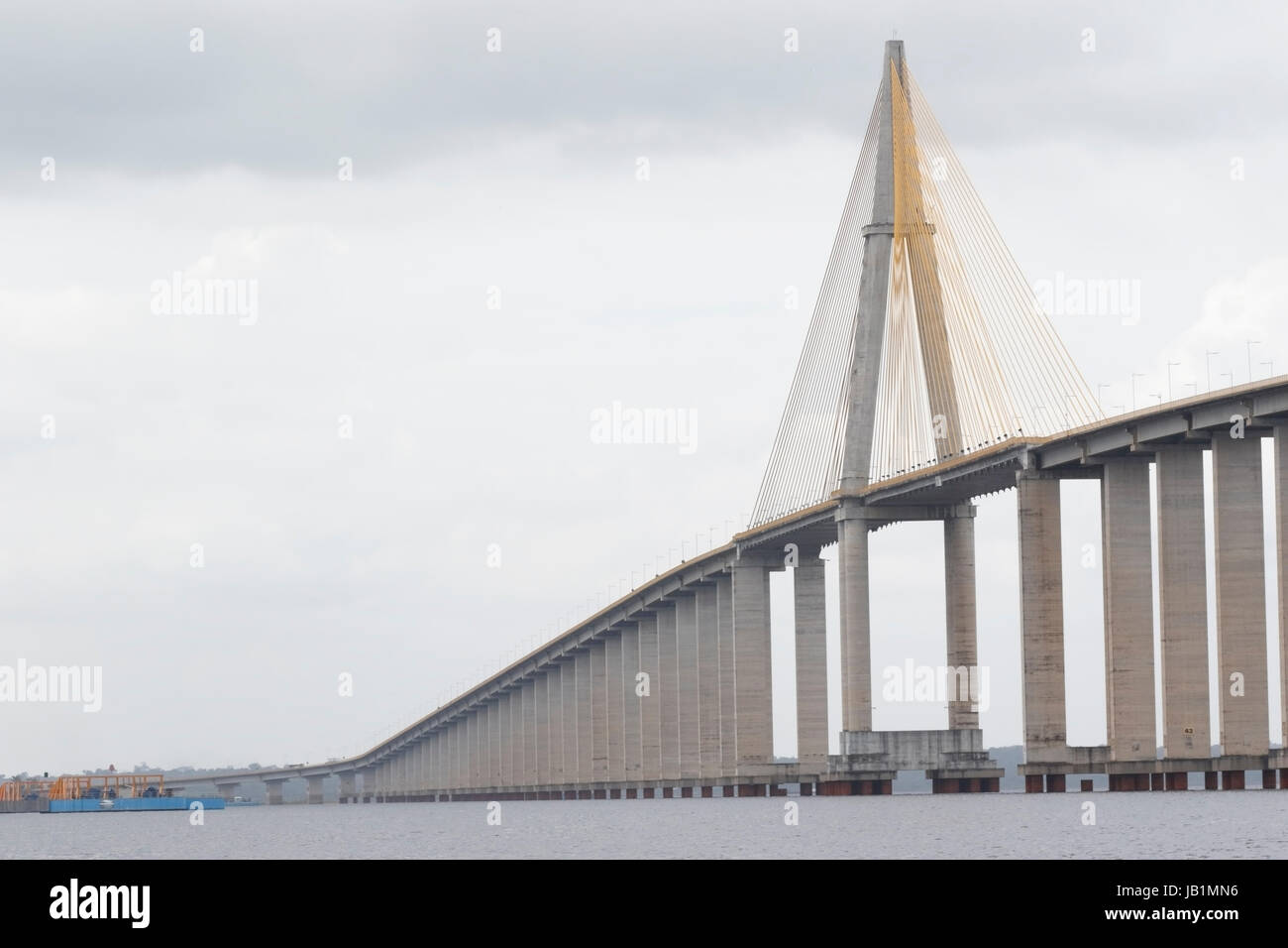 Rio Negro bridge, Manaus, Brazil Stock Photo - Alamy