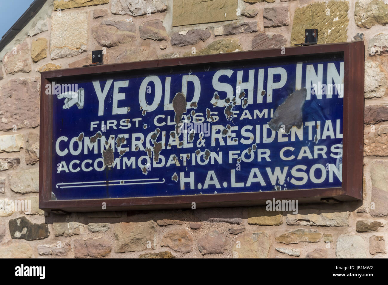 The Old Ship Hotel, Seahouses, Northumberland UK Stock Photo - Alamy