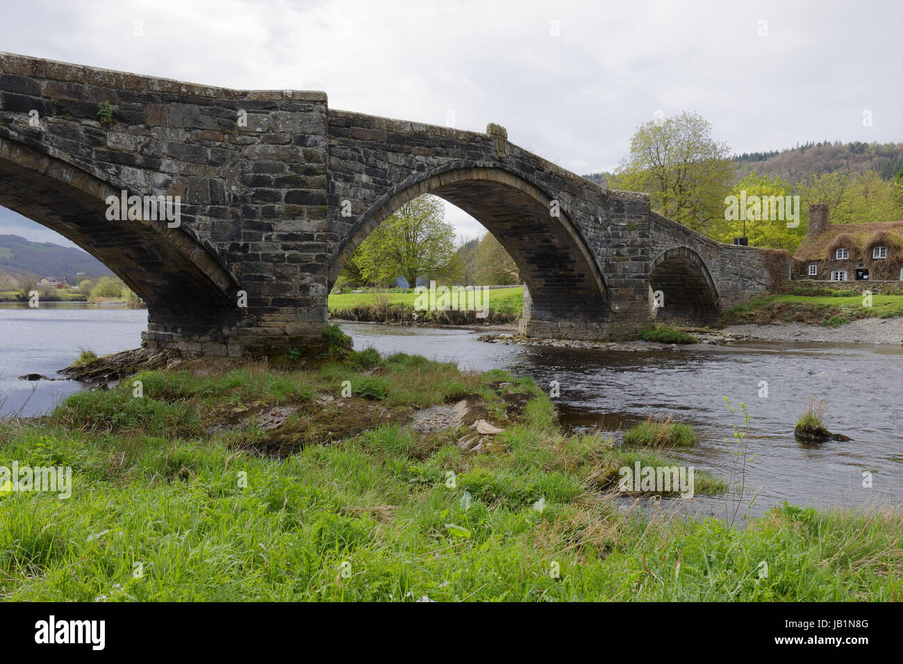Llanrwst village hi-res stock photography and images - Alamy