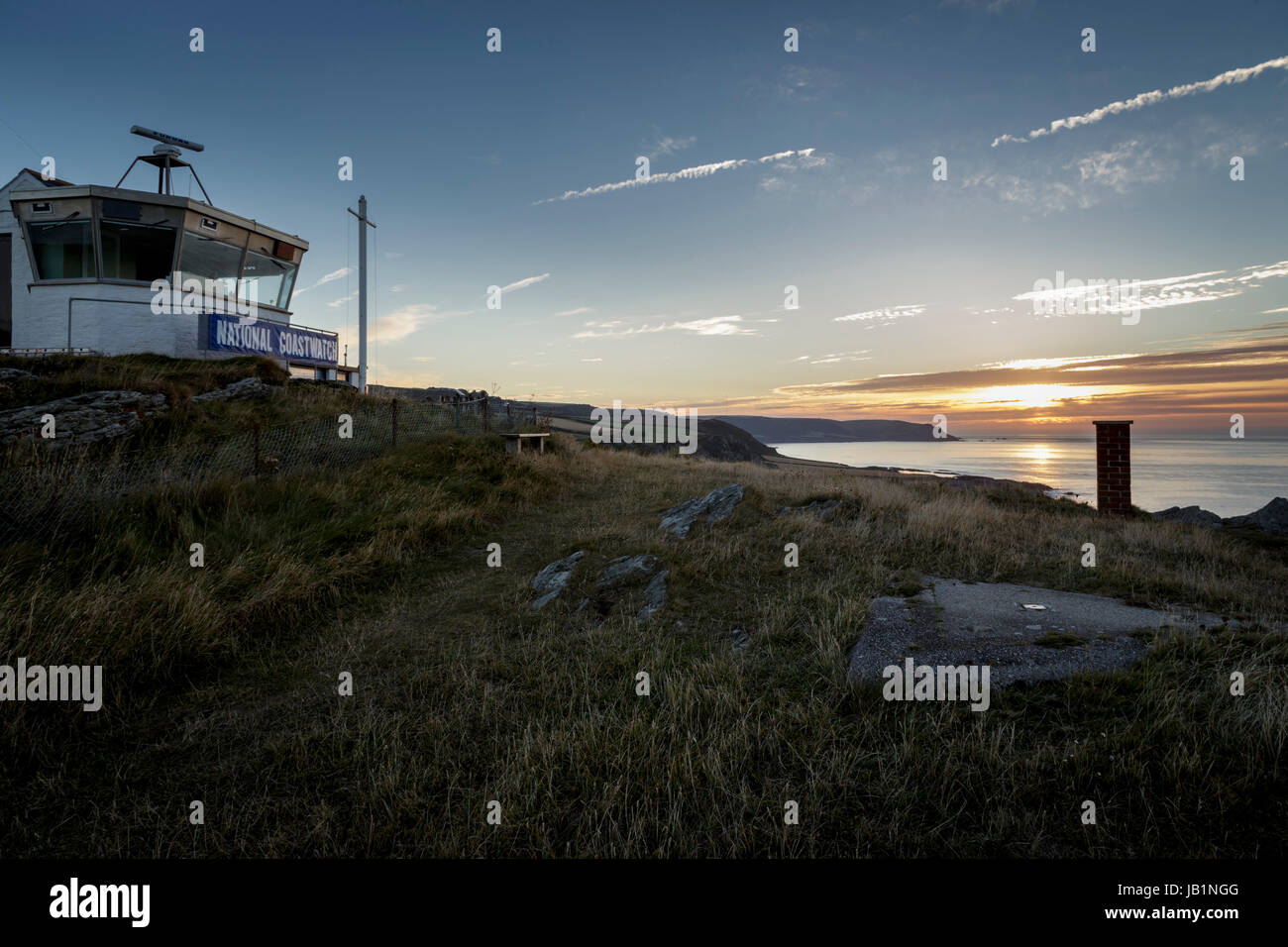 The Coastguard Station at Prawle Point, South Devon, UK Stock Photo - Alamy