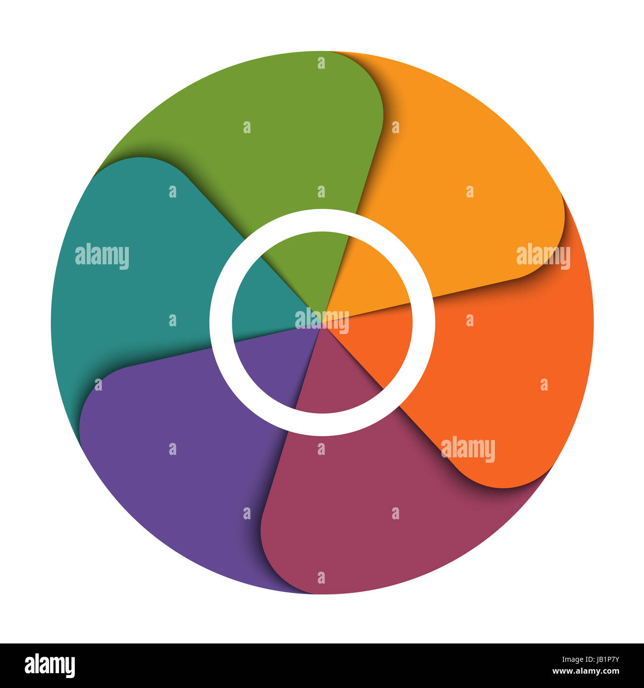 Template infographics six position For diagram data Elements Stock ...