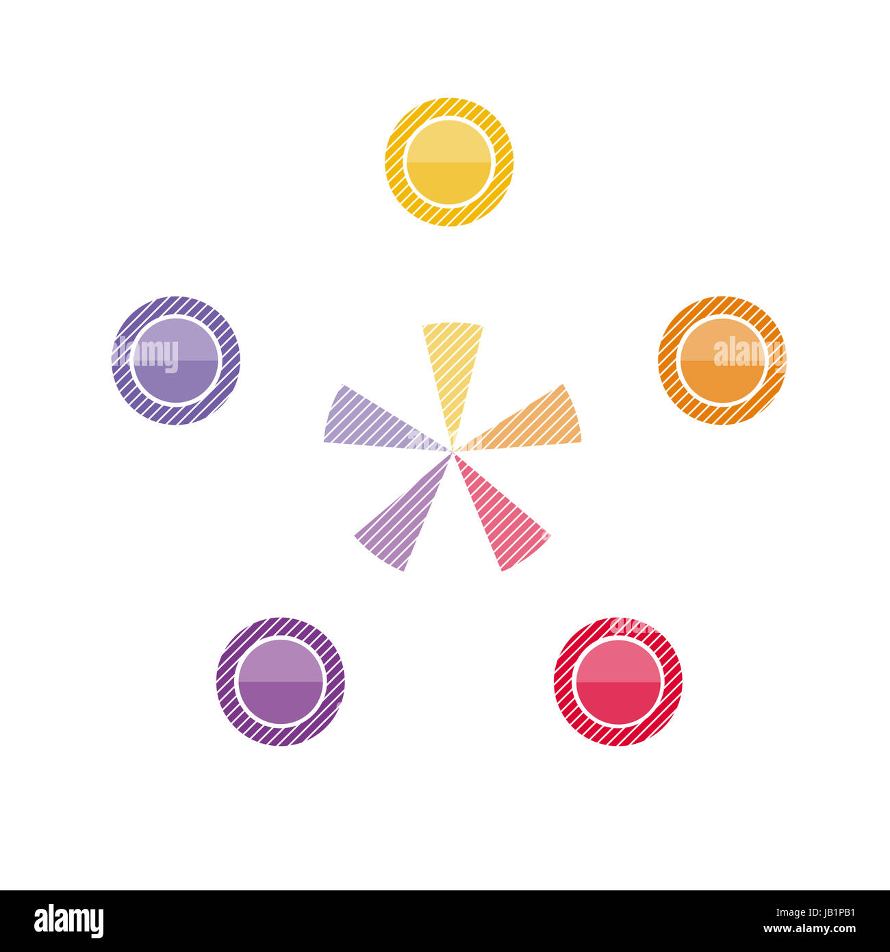 Time line infographic Cut Out Stock Images & Pictures - Alamy