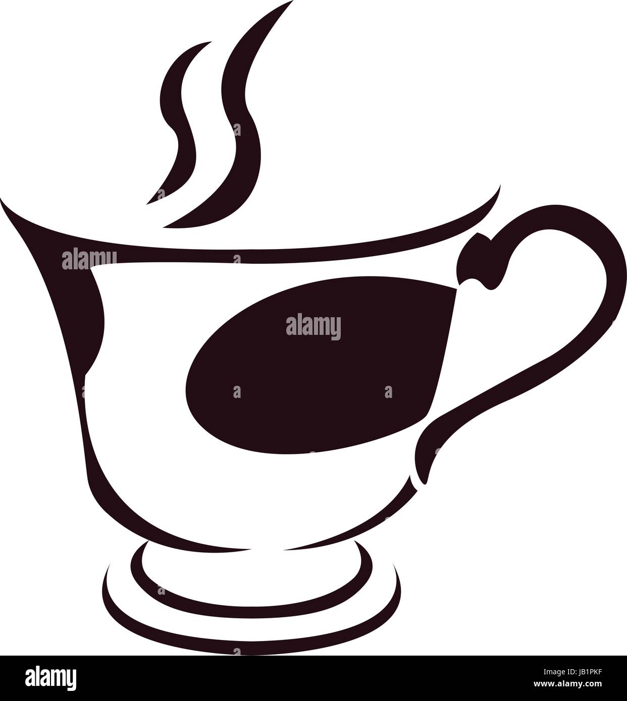 Isolated coffee mug logo Stock Vector Image & Art - Alamy