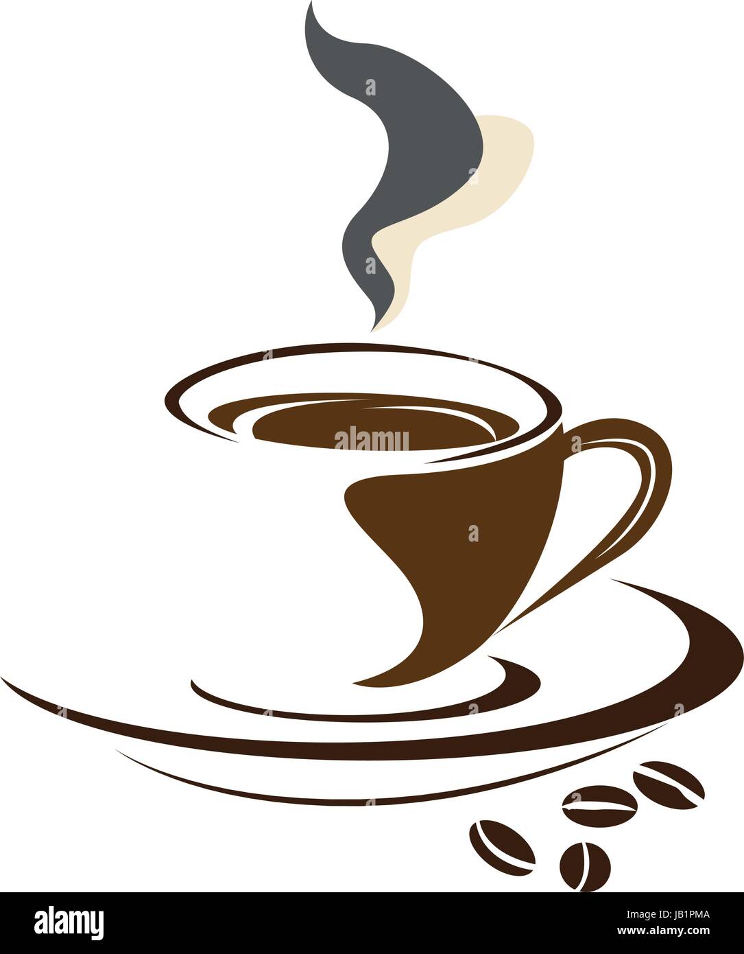 Isolated coffee mug logo Stock Vector Image & Art - Alamy
