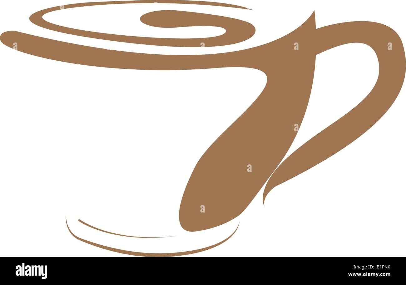 Isolated coffee mug logo Stock Vector Image & Art - Alamy