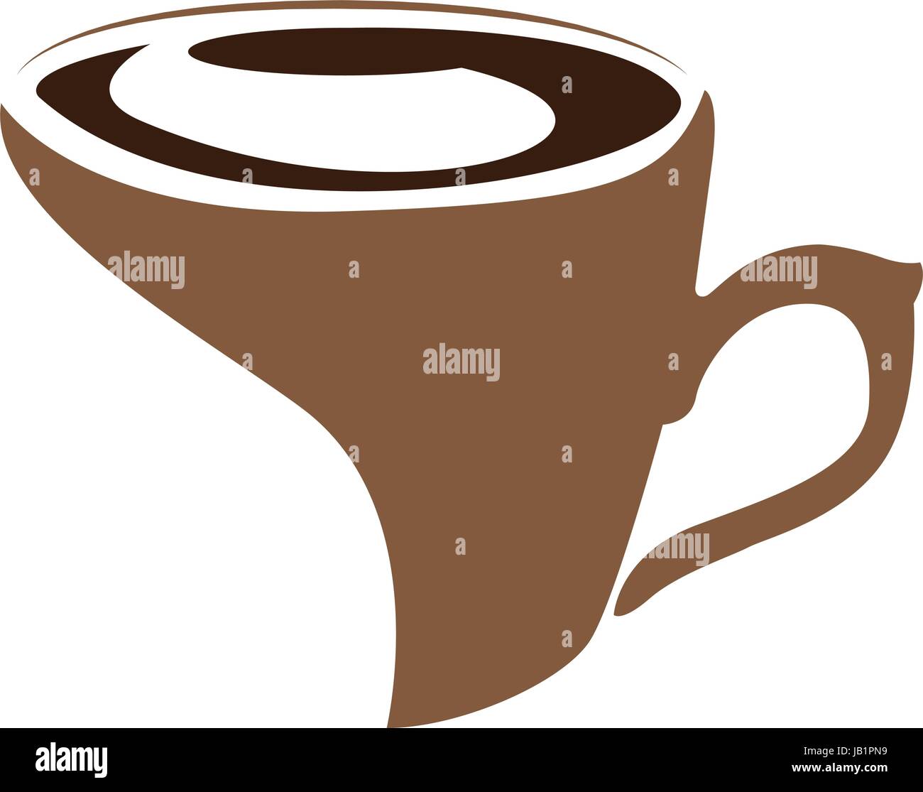 Isolated coffee mug logo Stock Vector Image & Art - Alamy
