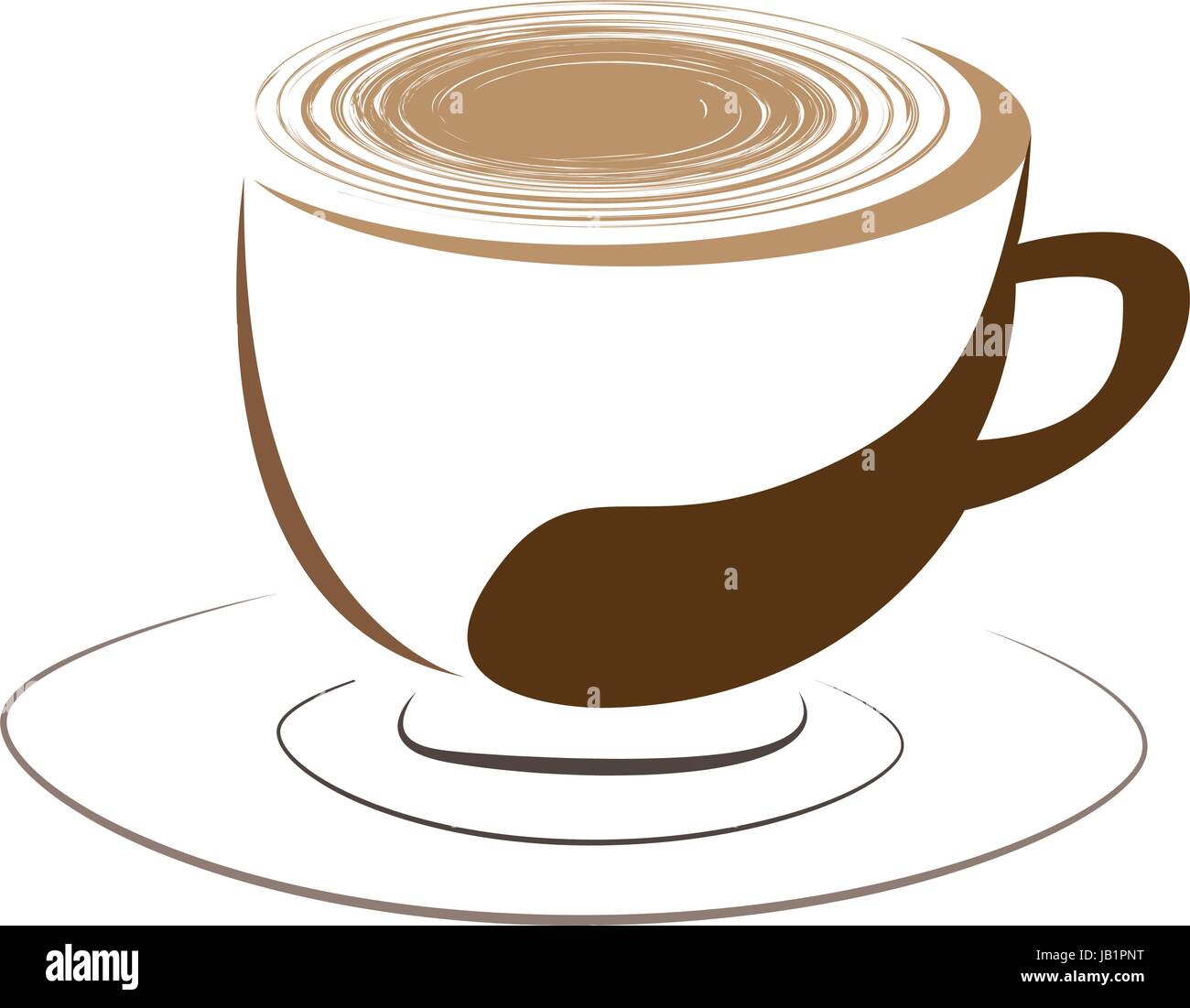 Isolated coffee mug logo Stock Vector Image & Art - Alamy