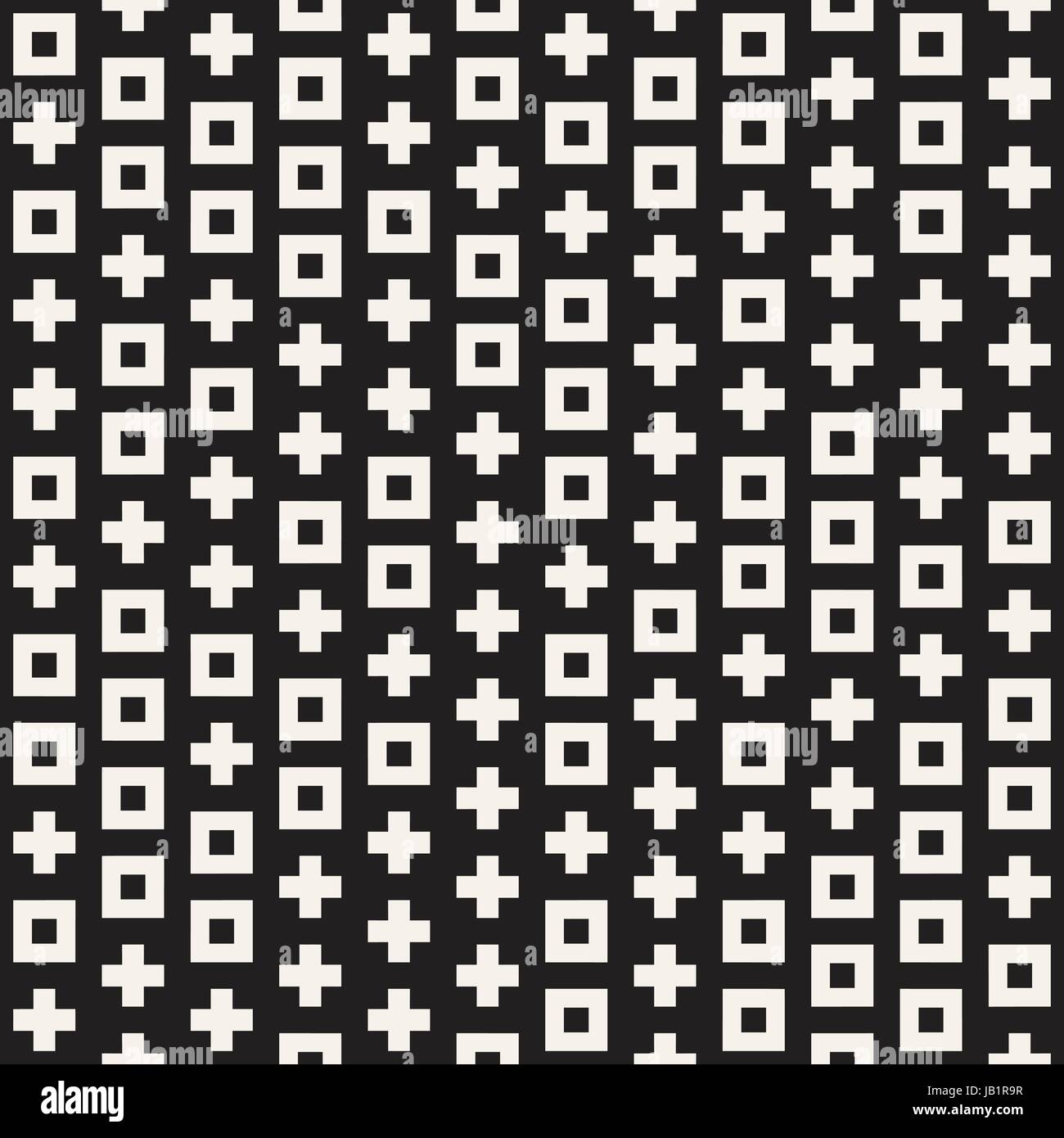 Vector random shapes seamless pattern. Modern irregular texture ...