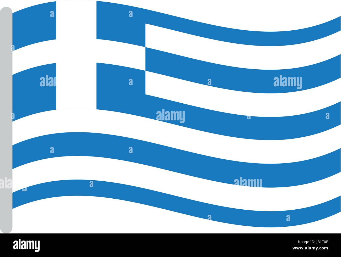 Isolated Greek flag Stock Vector Image & Art - Alamy