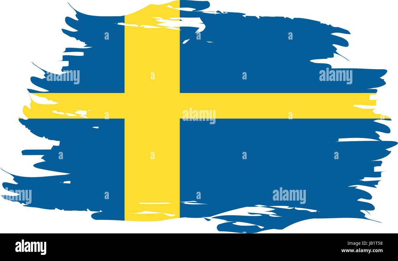 Isolated Swedish flag Stock Vector Image & Art - Alamy