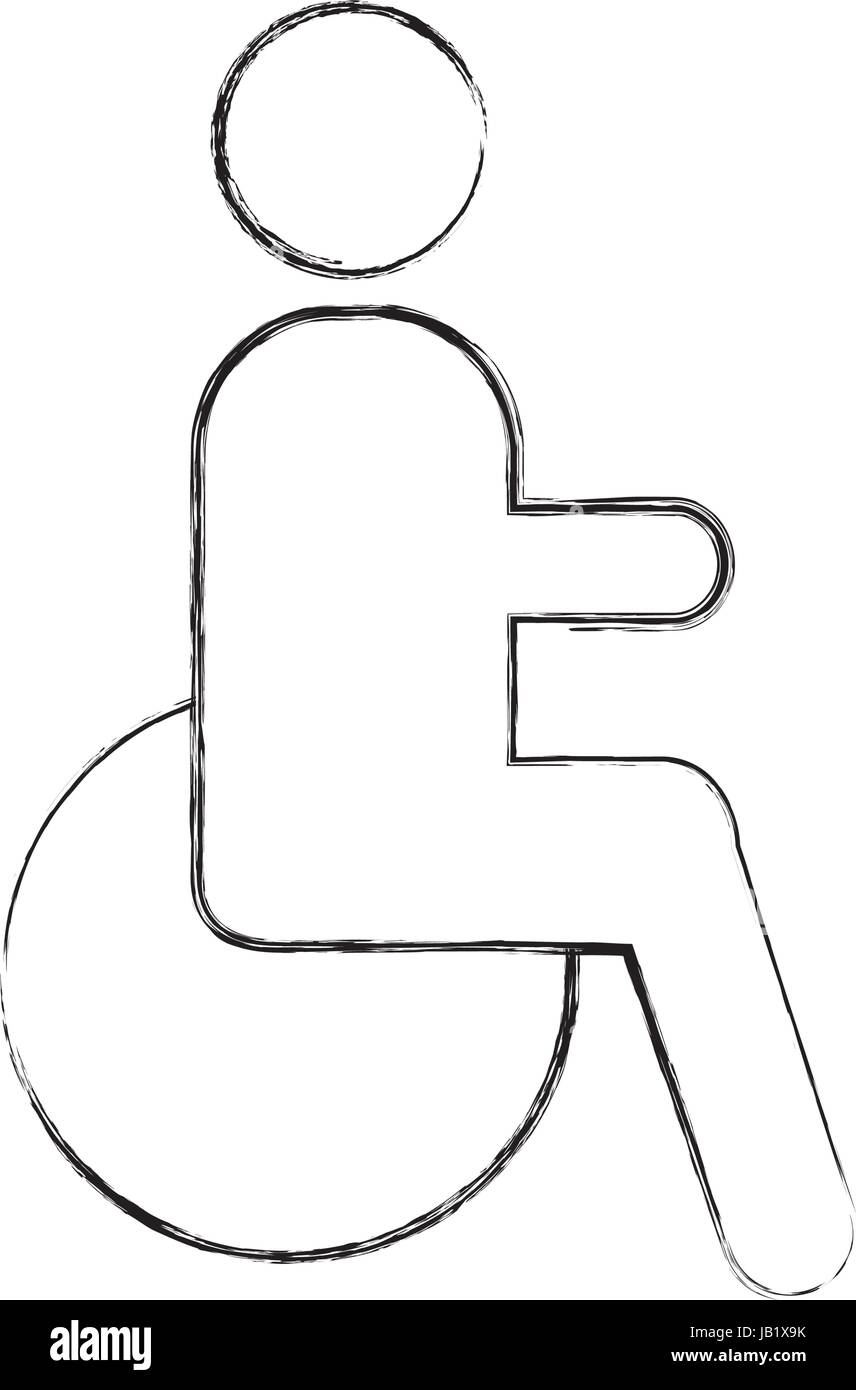 Disable parking sign Black and White Stock Photos & Images - Alamy