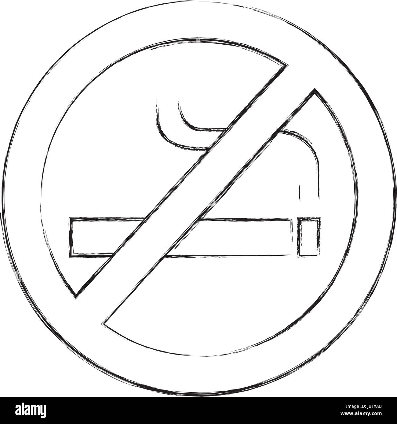 Dont smoking Stock Vector Images - Alamy