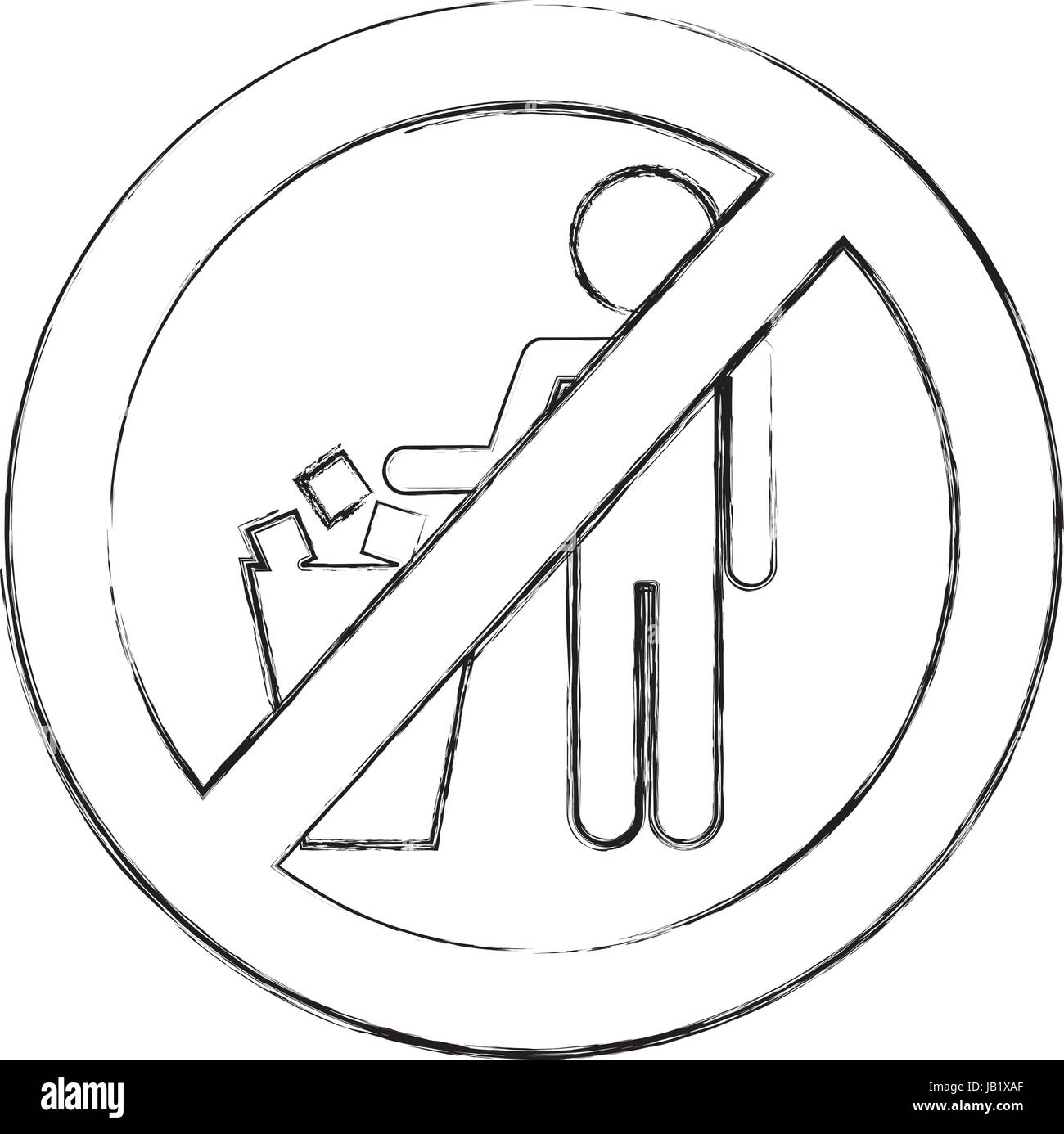 Deposit waste Stock Vector Images - Alamy