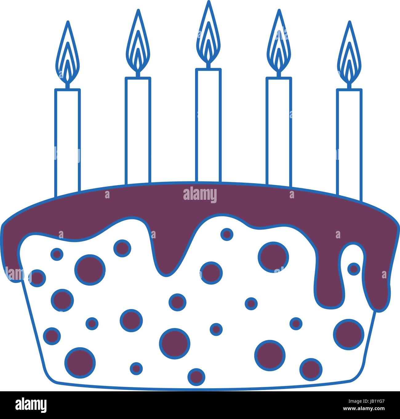 Petit cake Stock Vector Images - Alamy