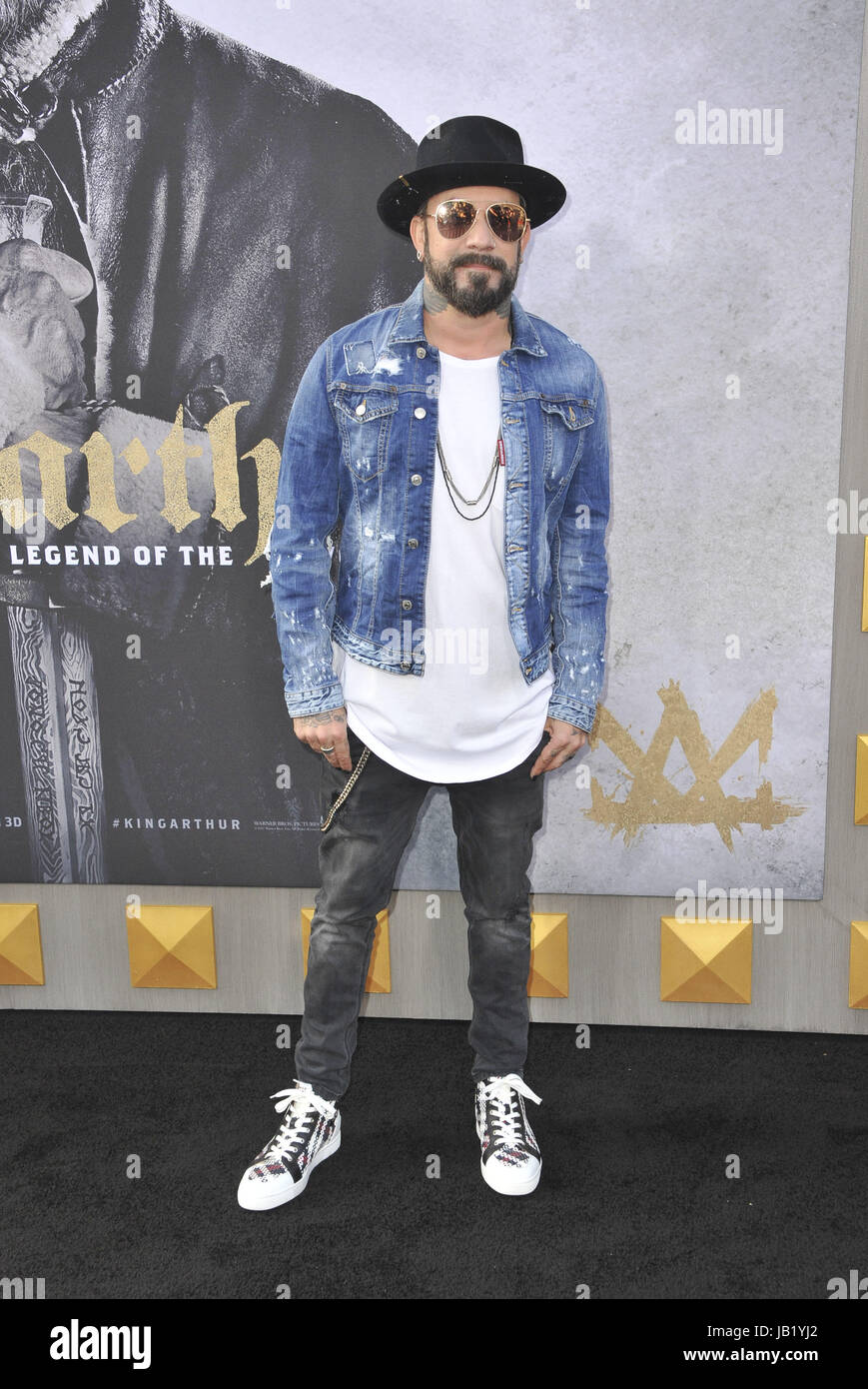 Premiere King Arthur Legend of the Sword Featuring: AJ McLean Where ...