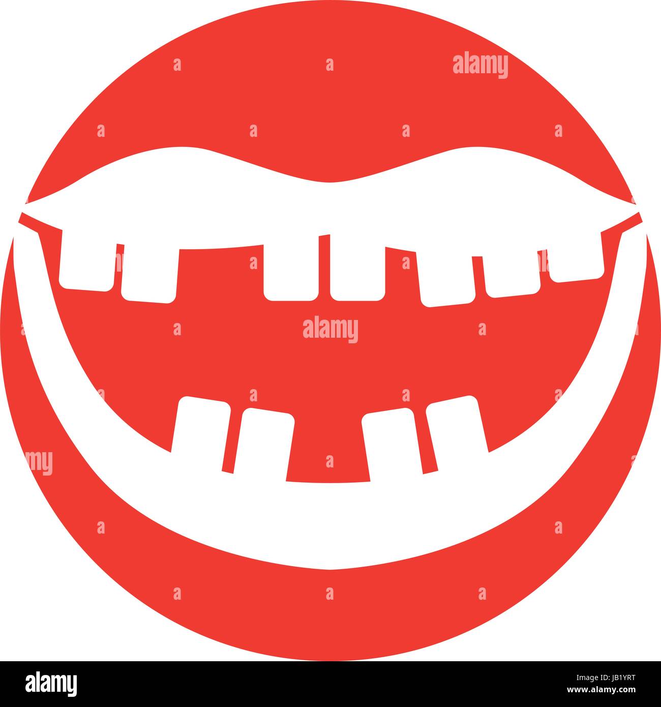 Mouth with bad teeth Stock Vector Image & Art - Alamy