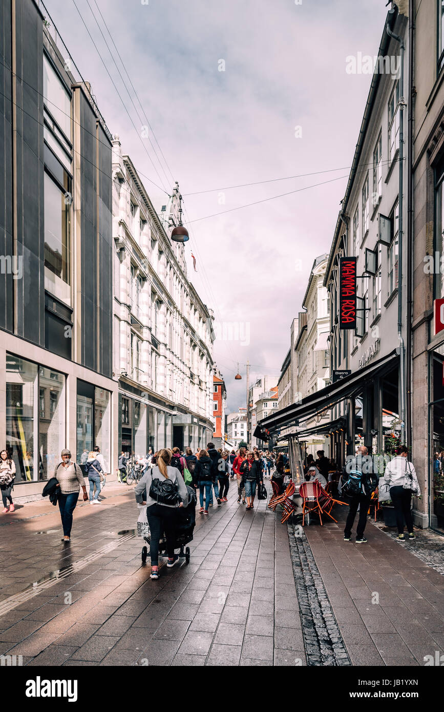 Stroget street hi-res stock photography and images - Alamy