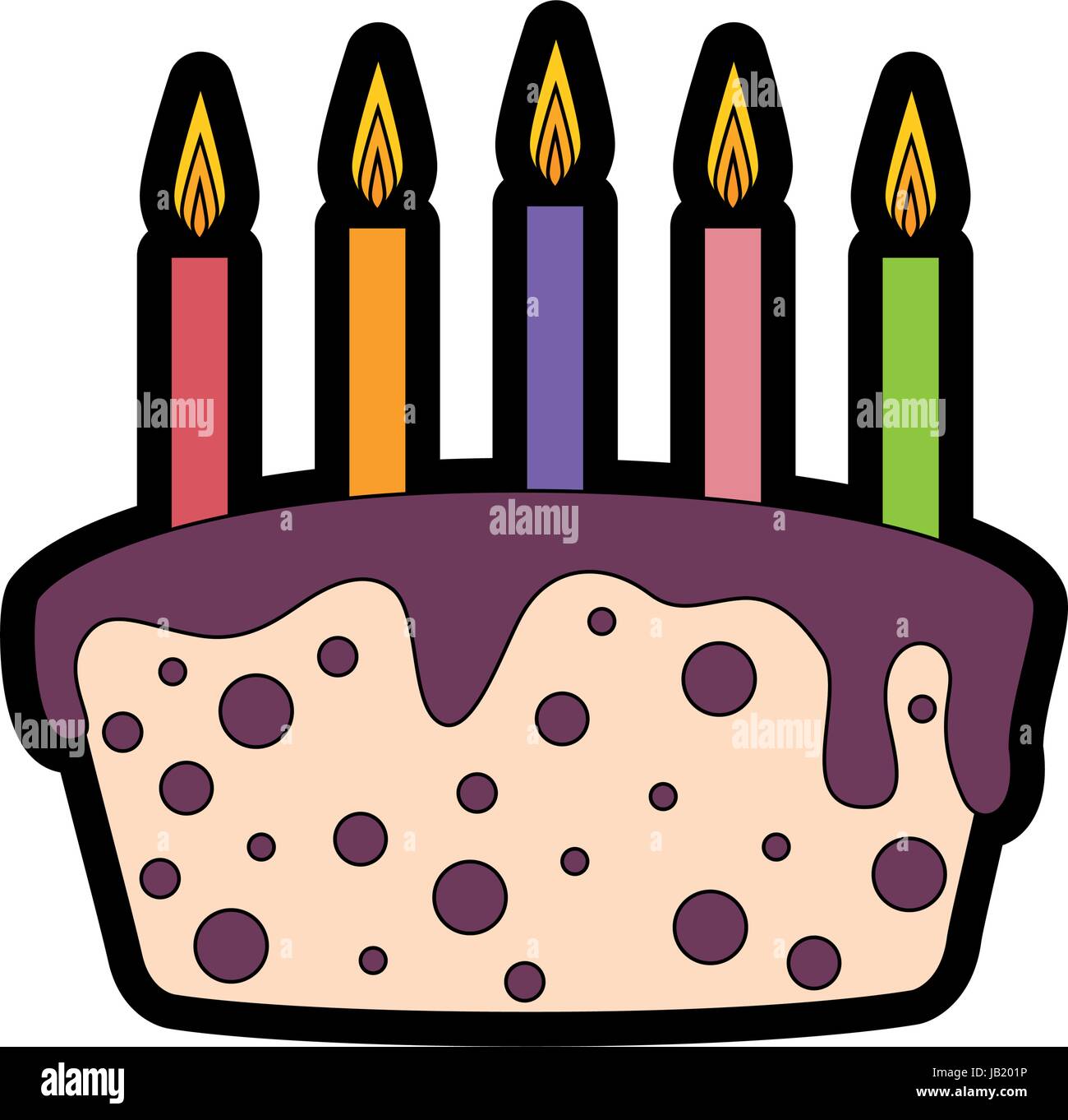 Petit cake Stock Vector Images - Alamy